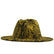 Wool Felt Wide Brim Fedora Snake Skin Winter Hat – Top Notch Designs USA