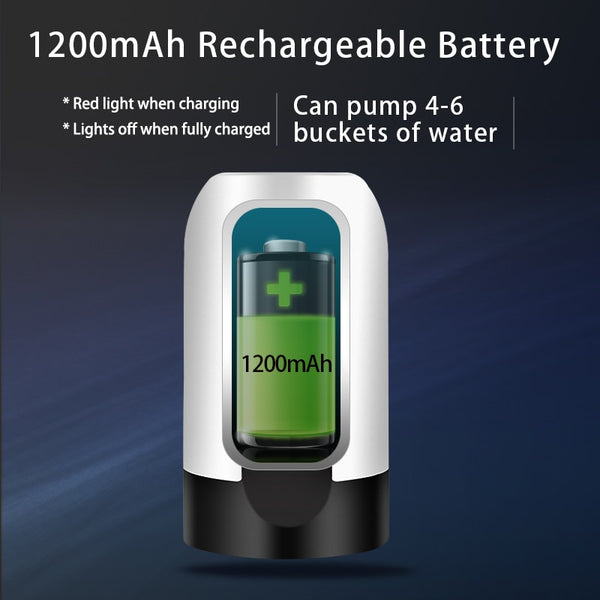 USB Automatic Electric Water Bottle Pump Dispenser – Top Notch Designs USA