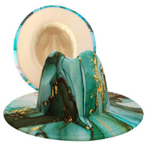 Tie Dye Marble Fedora Hat – Top Notch Designs USA